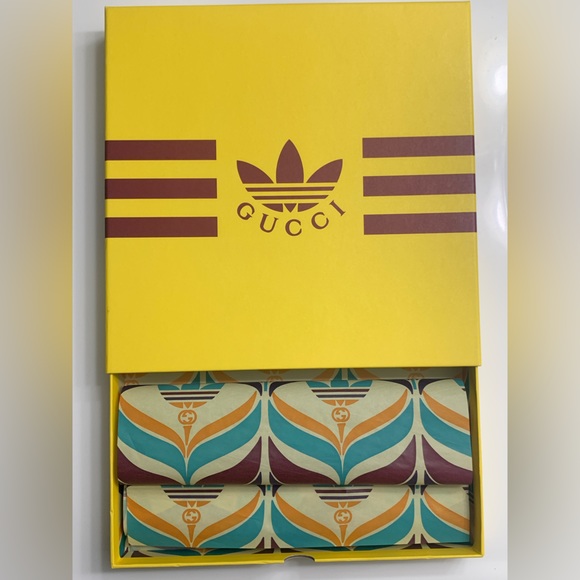 Gucci | Other | Gucci X Adidas Box With Tissue And Handle | Poshmark
